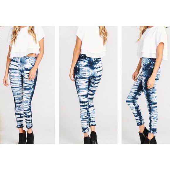 Show Me Your MuMu | Pants & Jumpsuits | Smym Tie Dye Skinnies | Poshmark